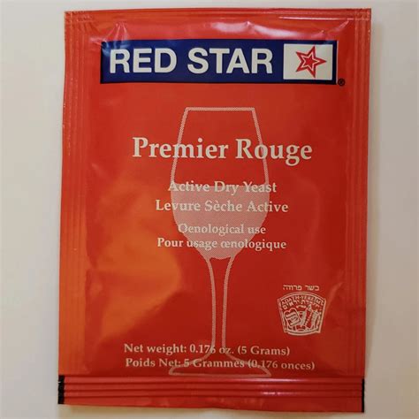 Red Star Premier Rouge Pasteur Red Dry Wine Yeast Wine And Hop Shop