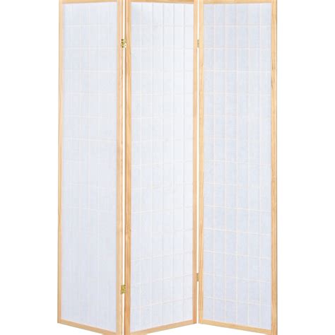 Introspectiveincline 3 Panel Folding Screen In Black Color Using