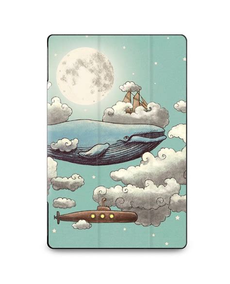 Caseable Fire Tablet Cover With Ocean Meets Sky Design Tolino Schutzhülle Tablet