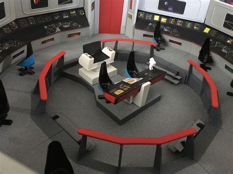 Enterprise Bridge Buildwip Science Fiction Finescale Modeler