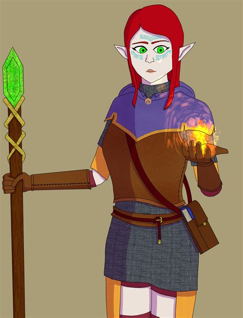 Battle Mage Alvena By Aus224 On Deviantart