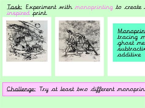Printmaking L2 Monoprinting Ks2 Art And Design Teaching Resources