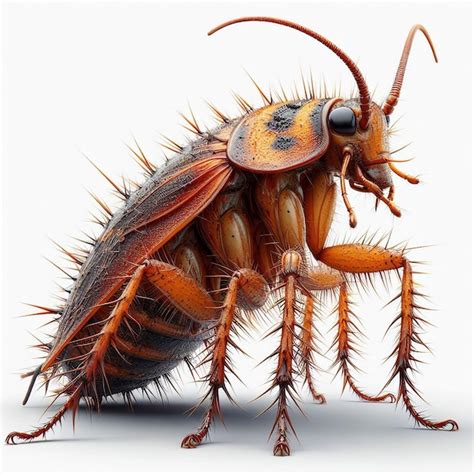 Premium Photo Cockroach On A White Background
