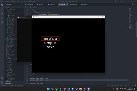 does a canvas effect the dimensions of a font r love2d