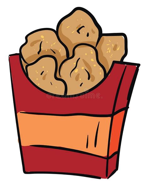 Cartoon Chicken Nugget Clip Art Funny Chicken Eating A Chicken