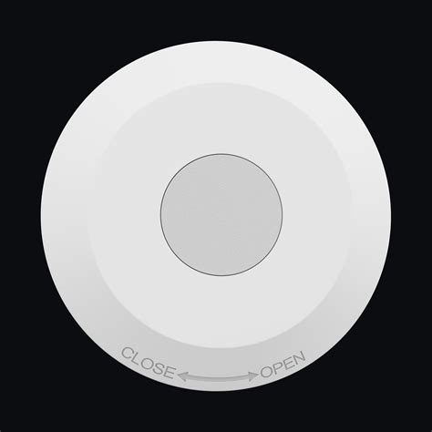 Pai S3 Presence Sensor Light Switch For Existing Led Lights White Thin