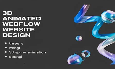 Build 3d Animated Webflow 3d Animated Website Figma To Webflow