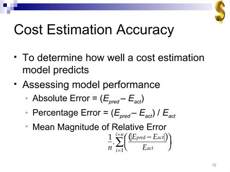 software cost estimation ppt computer software and applications computing