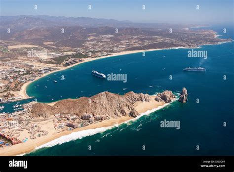 Aerial View Of Lands End And Cabo San Lucas Cabo San Lucas Baja