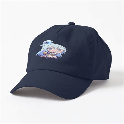 Aqua Crying Chibi Rope Cap