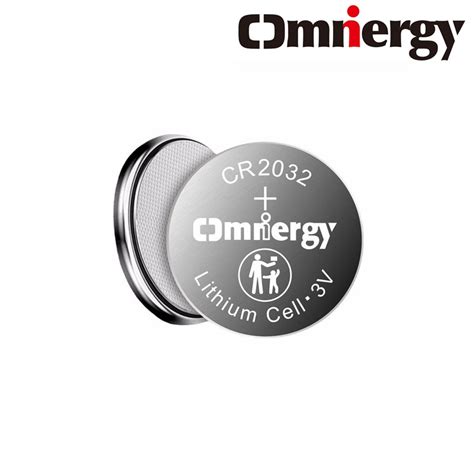 Cr2032 Limno2 Omnergy High Energy Density Lithium Manganese Coin Cell