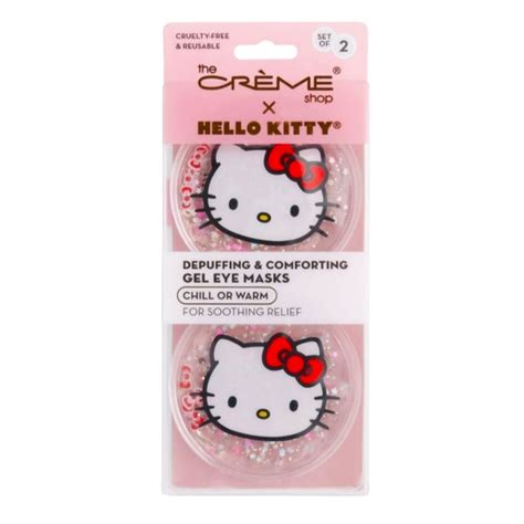 Hello Kitty Skincare Hello Kitty Creme Shop Reusable Gel Eye Masks