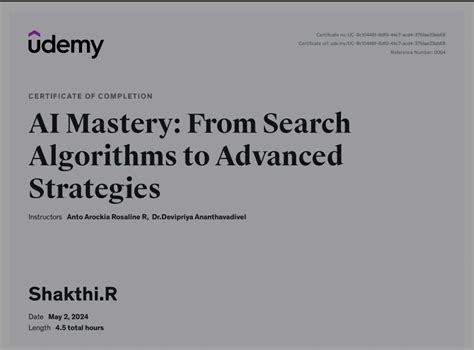 R Shakthi On Linkedin Ai Artificialintelligence Machinelearning Algorithms