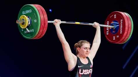 Olivia Reeves Follows Olympic Weightlifting Gold With First World Title