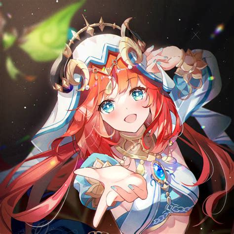 舞姿娉婷的原神妮露（nilou）头像图片 Bobopic