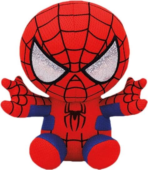 Spiderman Plush Redblue Regular Simulated Avengers League Doll