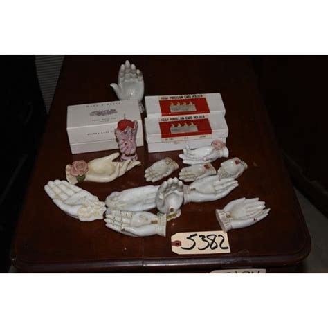 Box Lot Ceramic Hands Landsborough Auctions