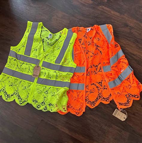 Lace Safety Vest 2 Pockets