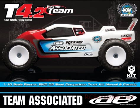 Team Associated Manual Rc10t42 Factory Team 7025 • Rcscrapyard