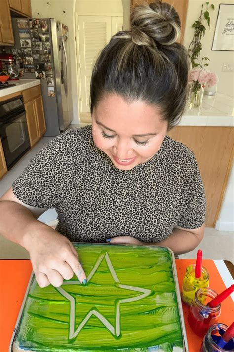 Baking Sheet Printmaking Process Art Activity Friends Art Lab