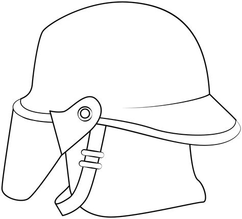 Firefighter Hat Template Free