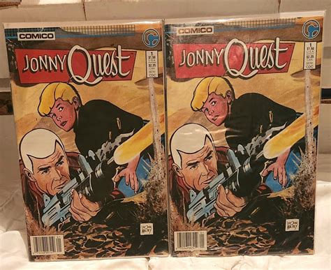 Jonny Quest 1x2 6 Lot 1986 Comico 7 Books Rare Series Rare Keys