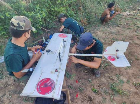 ချောင်းဦးနှင့် မြိုင်မြို့နယ်ရှိ စစ်တပ် တပ်စွဲထားသော နေရာများကို ဒရုန