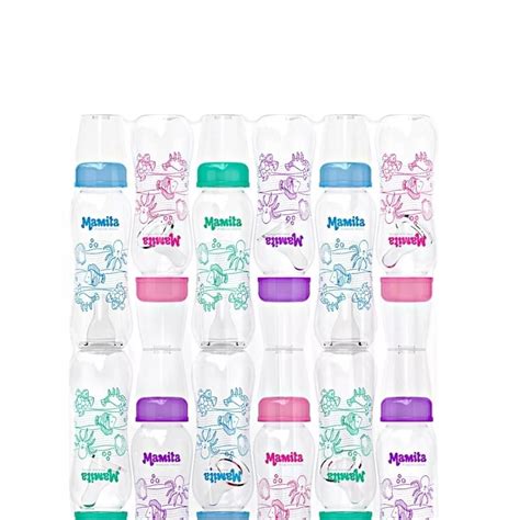 Mamadeira Decorada Mamita 240 Ml Bebê Pct C 12 Atacado Shopee Brasil