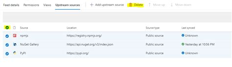 Azure Non Proprietary Nuget Packages Showing In Nuget Serverartifacts Feed Stack Overflow