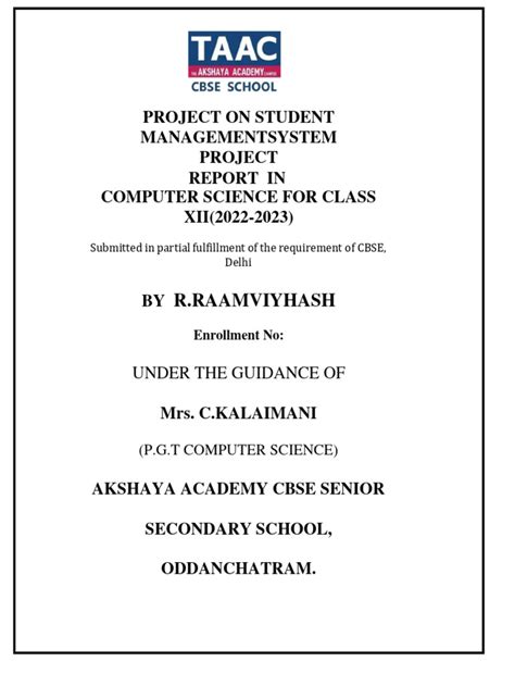 Computer Project Final Edited Pdf Personal Computers