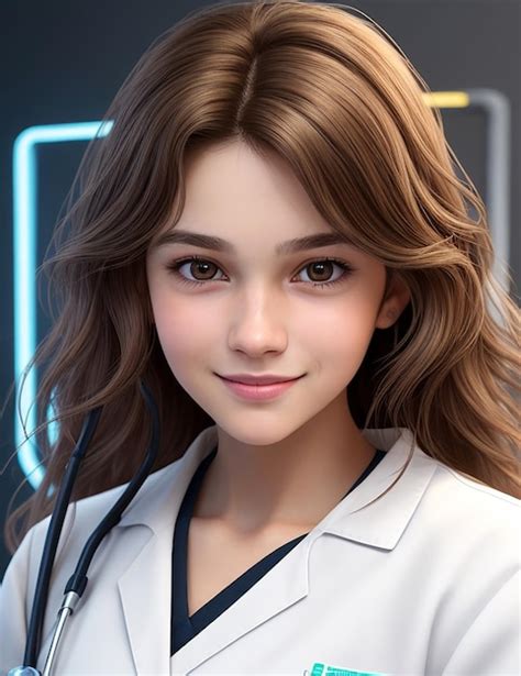 Premium Photo A Cute Beautiful Woman Face Photo Ai Generated