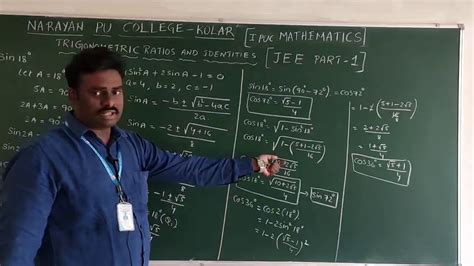 Trigonometry Jee Part 1 Youtube