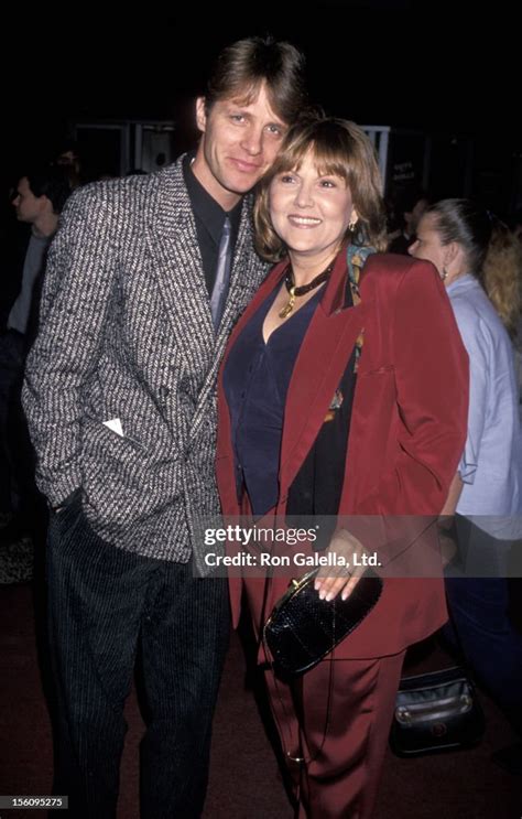 Actress Brenda Vaccaro And Husband Guy Hector Attending The Opening