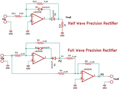 Precision Rectifier Circuit Diagram