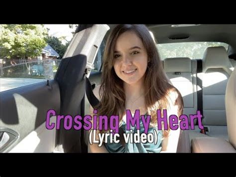 Aubrey Miller Crossing My Heart Lyric Video Youtube