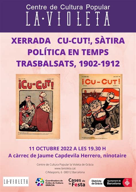 Xerrada Els Fets Del Cu Cut La Violeta