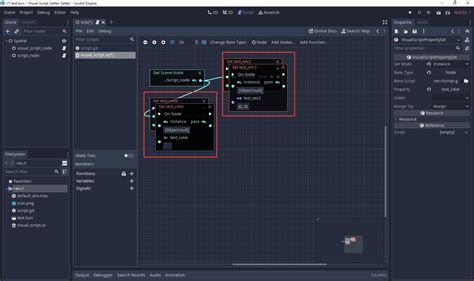 The `get` And `set` Nodes Of The Visual Script Did Not Work Correctly · Issue 65967