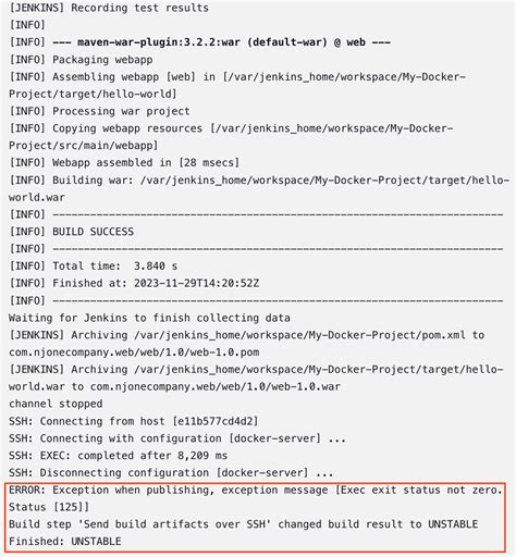 Exec Exit Status Not Zero Status [1 인프런 커뮤니티 질문and답변