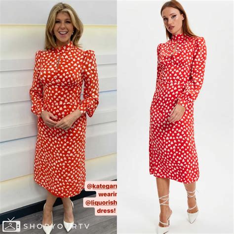 Good Morning Britain July 2024 Kate Garraways Heart Print Dress