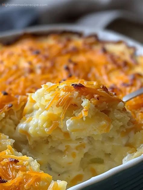 Savor The Ultimate Cheesy Hashbrown Casserole Today My Homemade Recipe