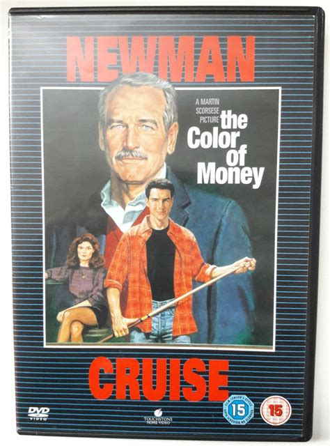 The Color Of Money Paul Newman Tom Cruise Martin Scorsese Dvd 2 El