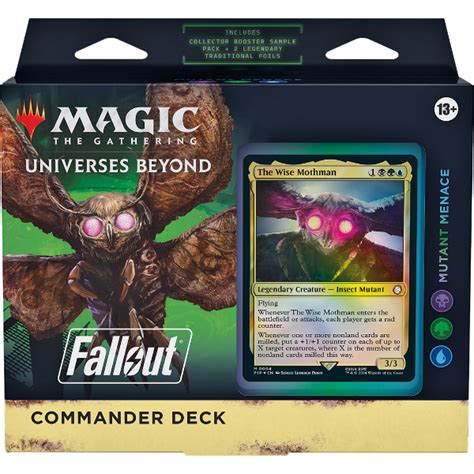Fallout Commander Decks Mutant Menace Pegasus Oyuncak
