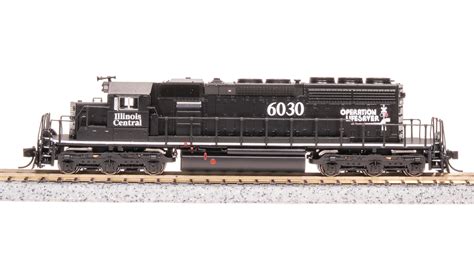 Bli 7961 N Scale Emd Sd40 2 Illinois Central Ic 6030 Paragon4 Soundd