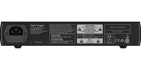 Distribuidor Behringer Mod P16 D Gonher Music Center