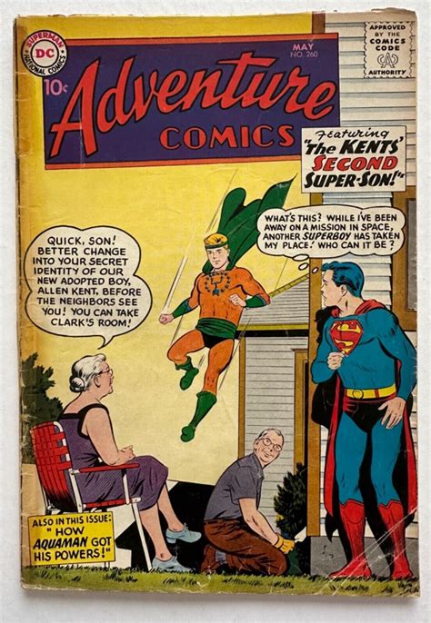 1959 Adventure Comics 269 1st Silver Age Appearanceorigin Of