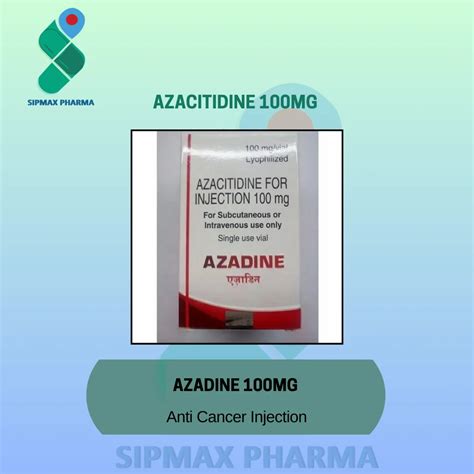 Azacitidine Injectio Strength 100 Mg At ₹ 4346 Vial In Vadodara Id 2854868221097