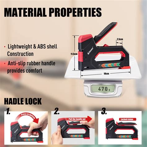 Buy 6 In 1 Heavy Duty Staple Gun For Carpentry Online Tool Gorilla