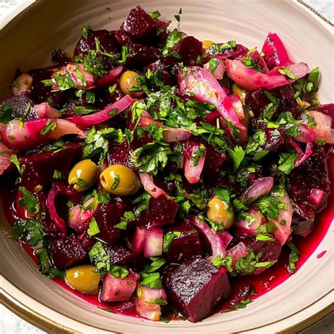 Vibrant Pickled Beet Salad Quick Vegan And Delicious Pinch Pulse