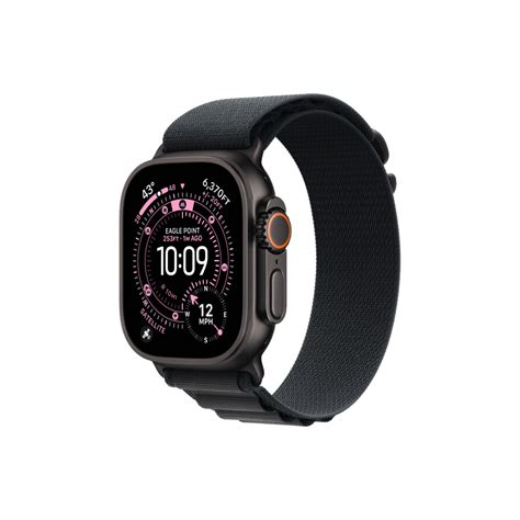 Apple Watch Ultra 3 Gpscellular 49mm Black Titanium Case With Black