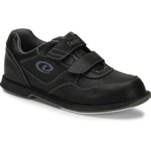 Dexter Mens V Strap Black Universal Bowling Shoes Free Shipping